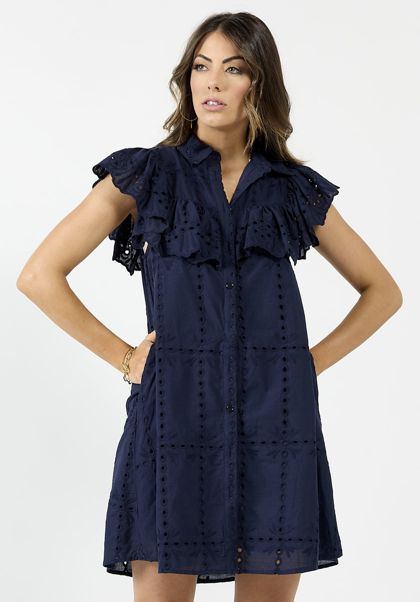 2206 - Ace Dress - Ink – Drama The Label